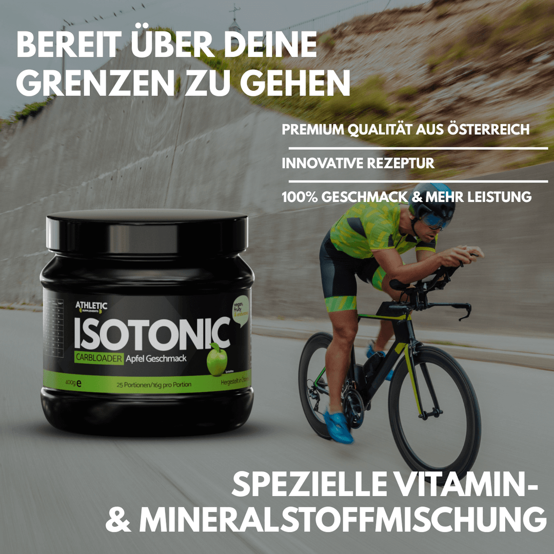 Iso Drink - Isotonic drink powder apple 400g – Athletic Supplements